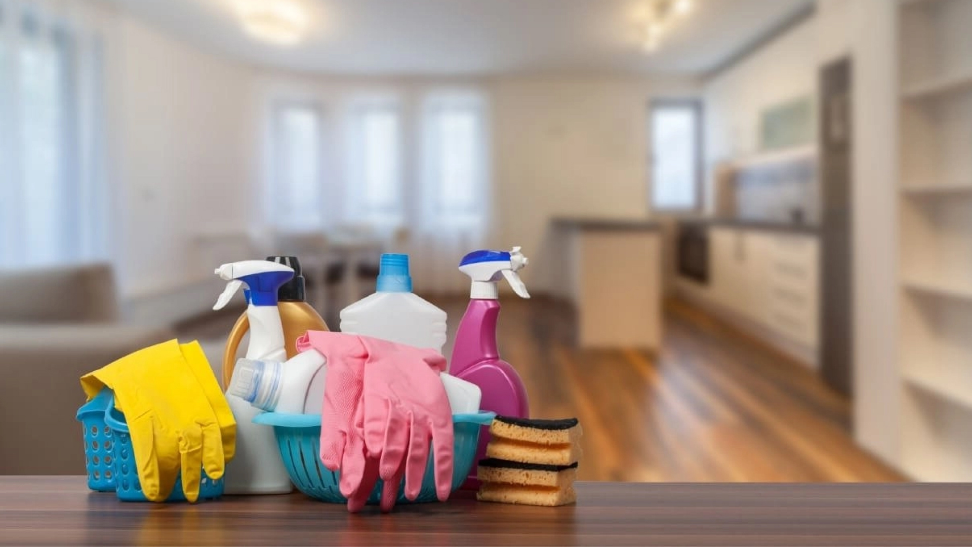 Cleaning after parties and special events